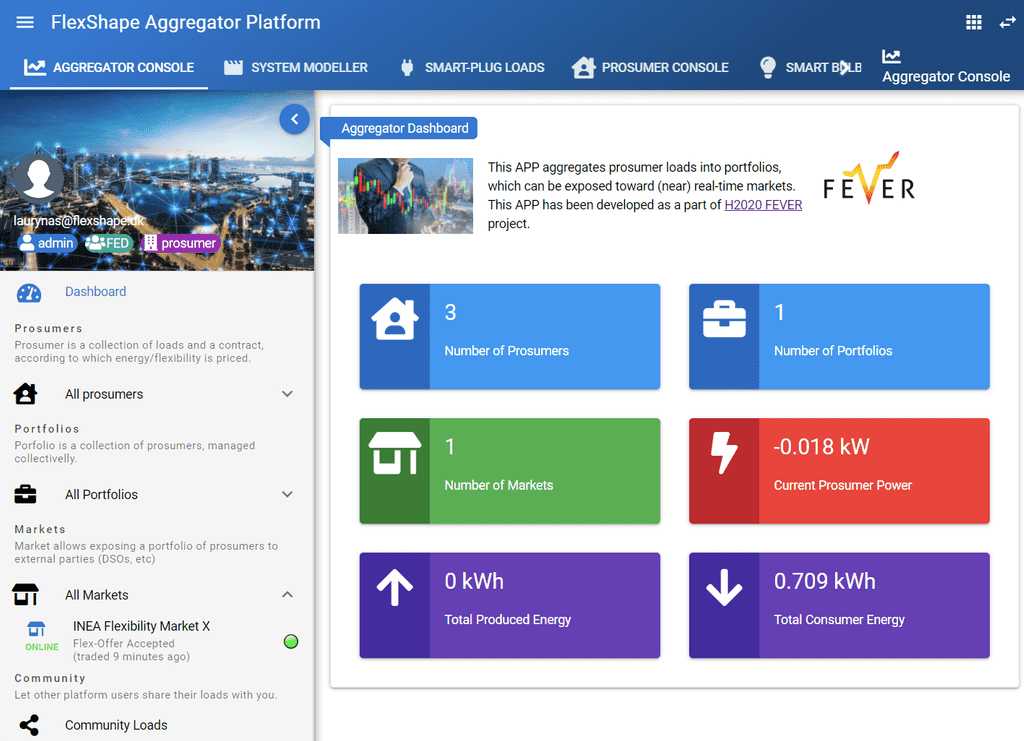 FlexShape Aggregator-as-a-Service - FlexShape Web Site